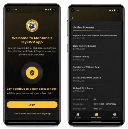 Montana MyFWP Mobile App | Montana FWP